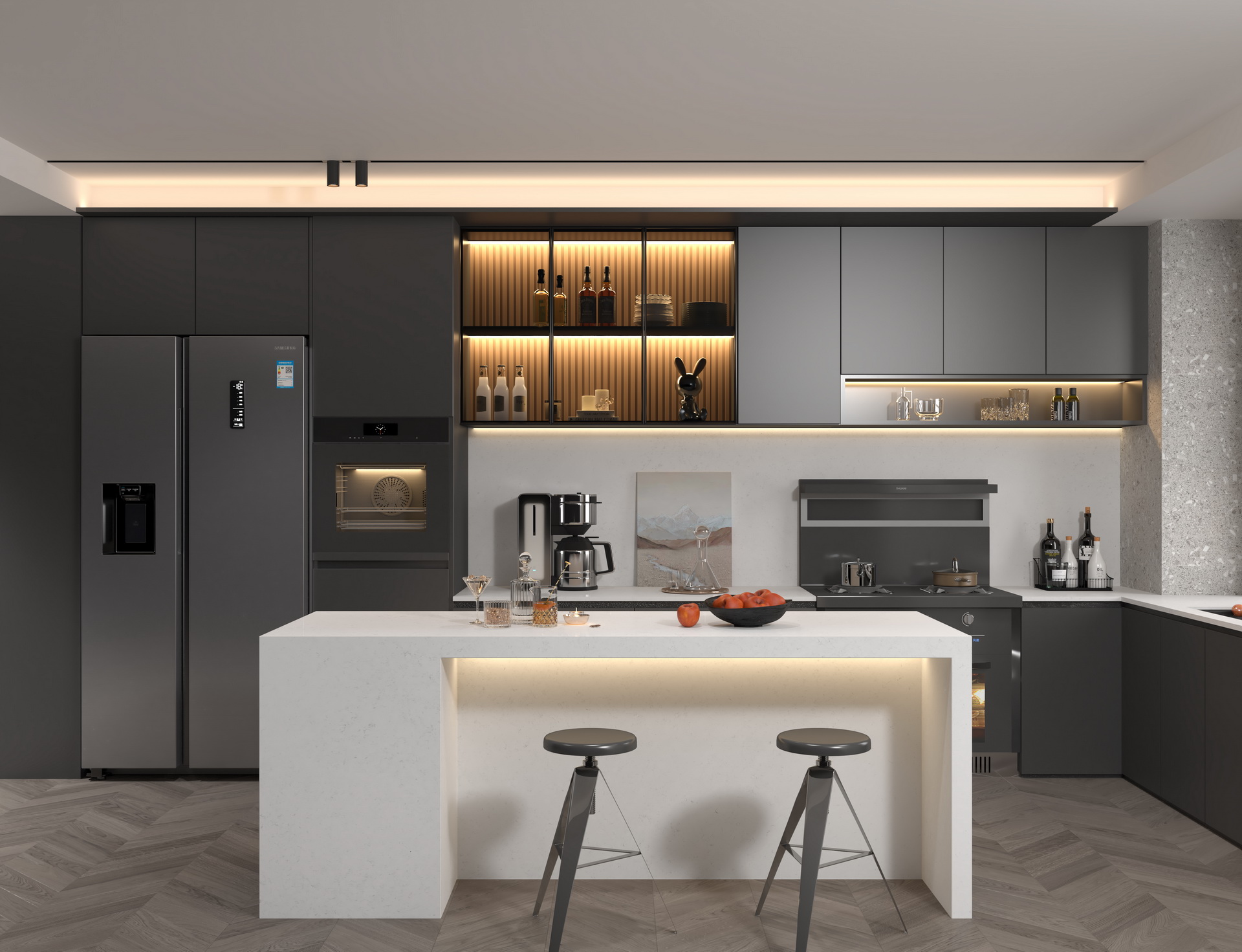 Australis Quartz Kitchen Benchtops: All-Inclusive Elegance Countertops ...