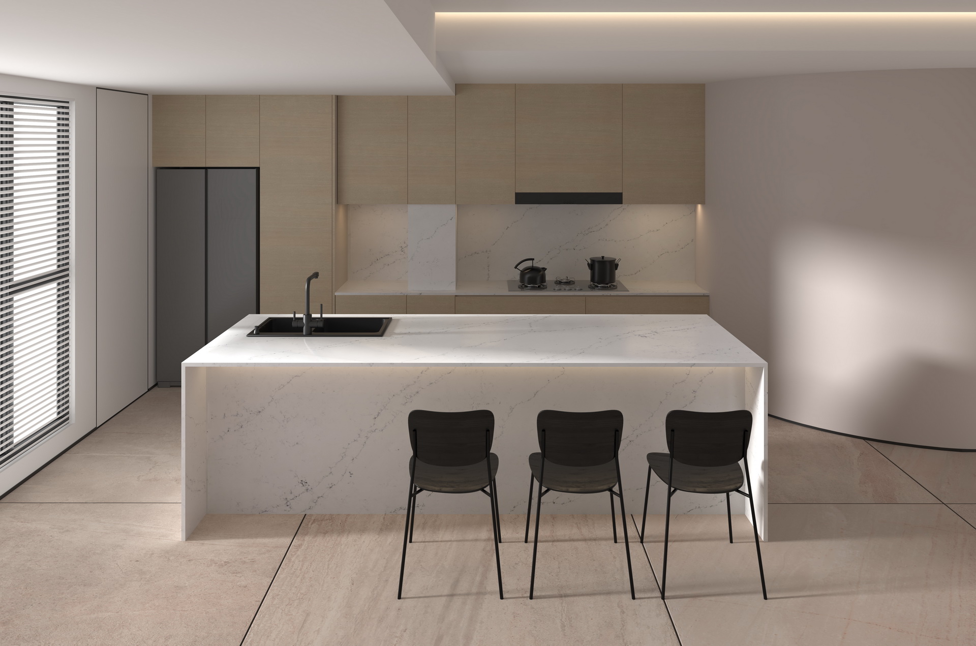 Premium Quartz Benchtops for Brisbane Living-Linnstone Australia